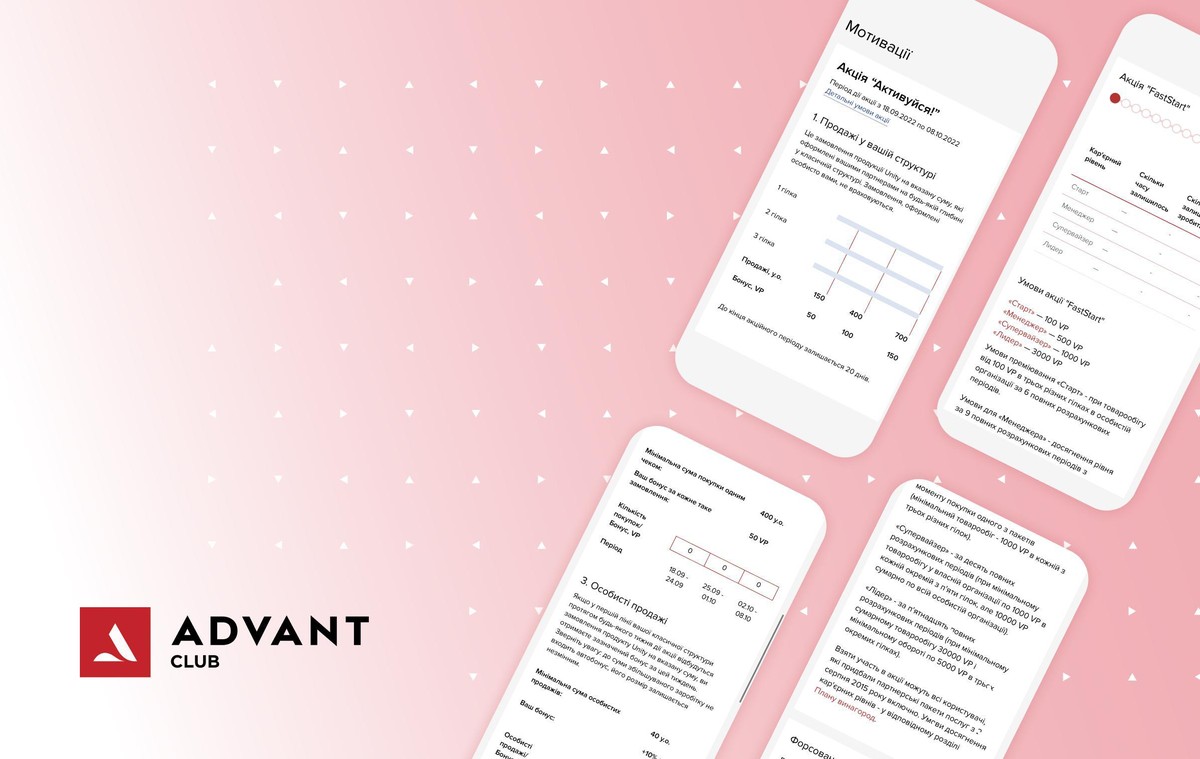 Розділ "Мотивації" став ще зручнішим! - ADVANT